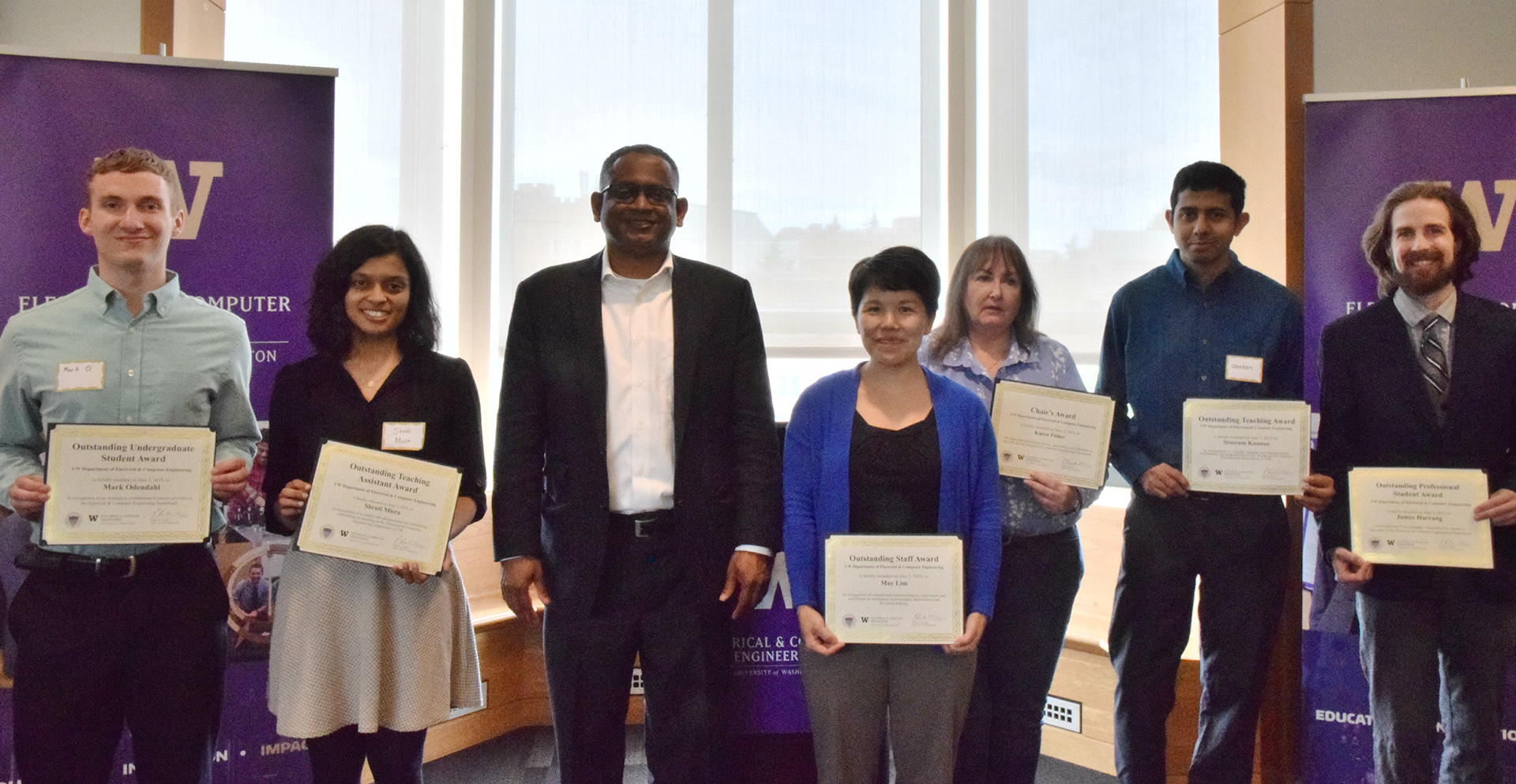 UW ECE Departmental Awards | UW Department of Electrical & Computer Engineering